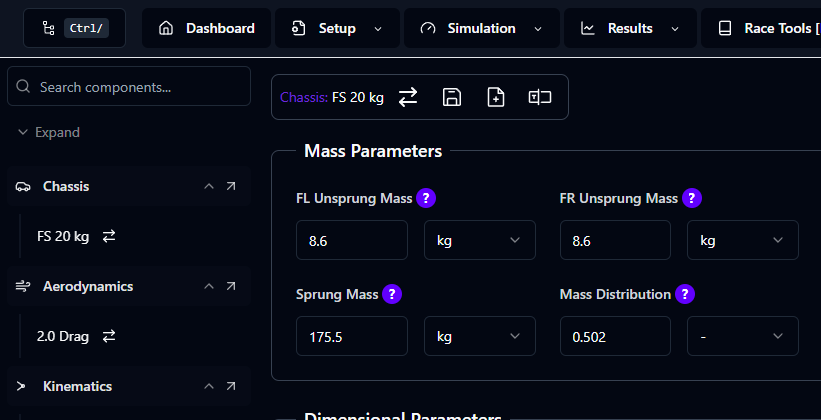 Applied Racing Dynamics